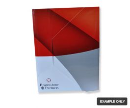 9" x 12" Reinforced Front Flap Folder with Tuck Flap | ThePaperWorker