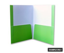 6.5" x 9.5" Reinforced Mini Folder with 5/16" Capacity Spine ...