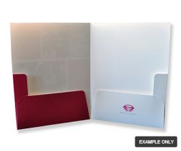 9" x 12" Unglued Presentation Folder w/ Tuck Pockets | ThePaperWorker